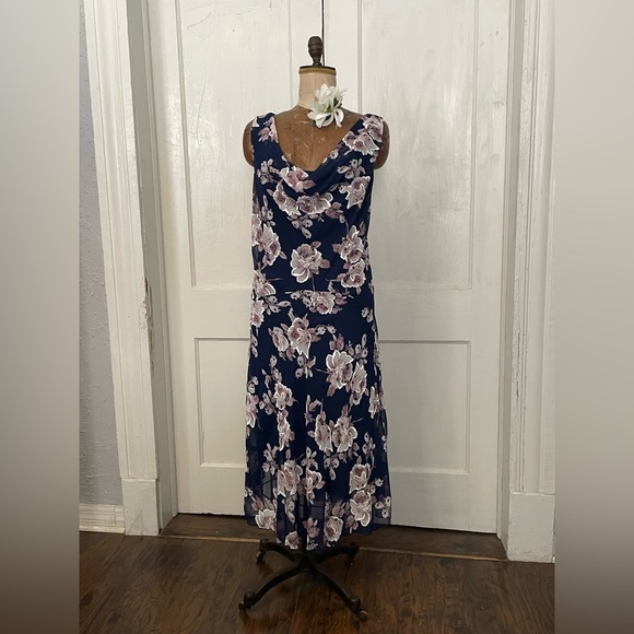 Signature by Robbie Bee | Dresses | Signature By Robbie Bee Cowl Neck ...